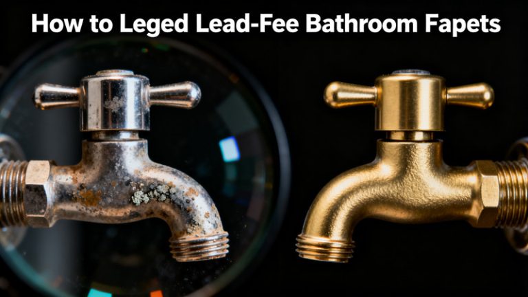 How to Identify Lead-Free Bathroom Faucets - Aleashafaucet